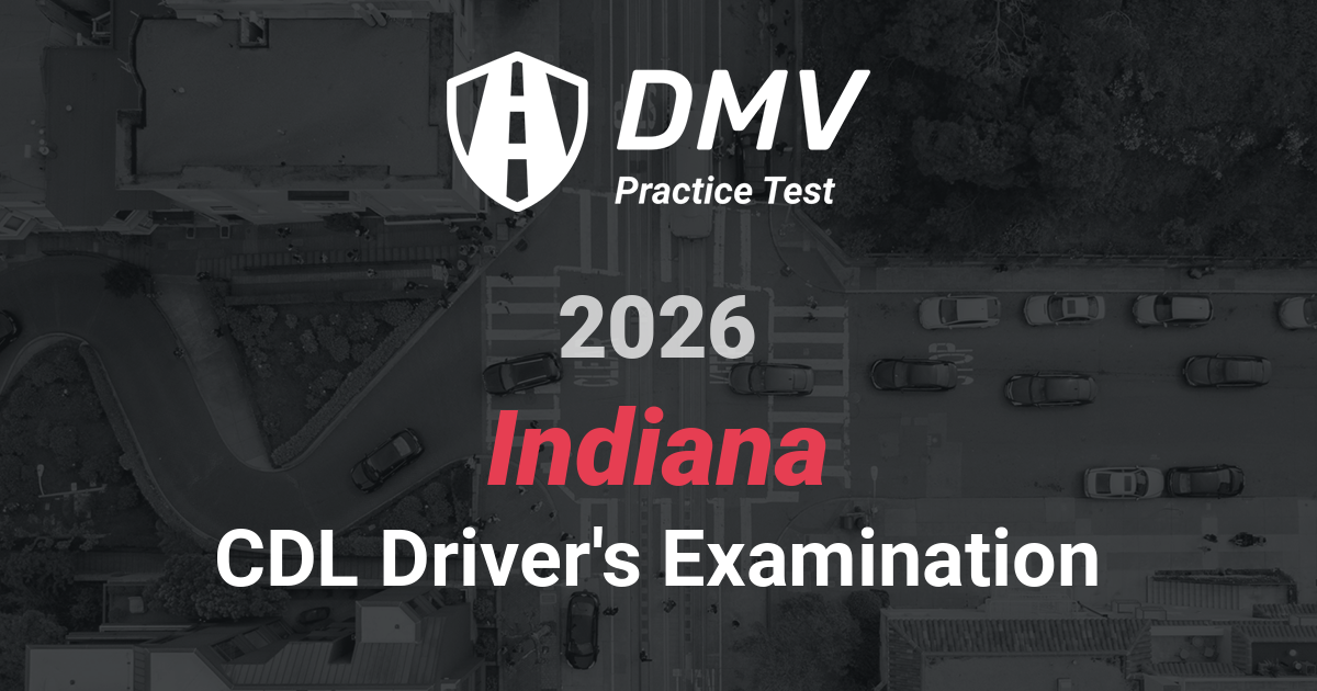 FREE CDL Class B License Test Online | CDL Class B Permit in IN 2026 #1