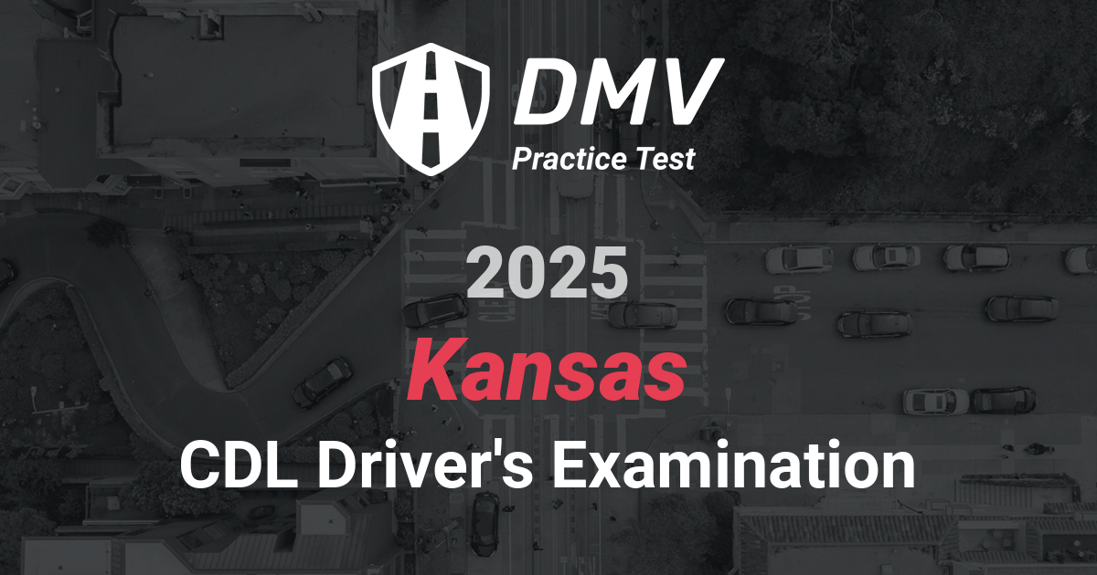 FREE CDL Class A License Test Online | CDL Class A Permit in KS 2025 #1