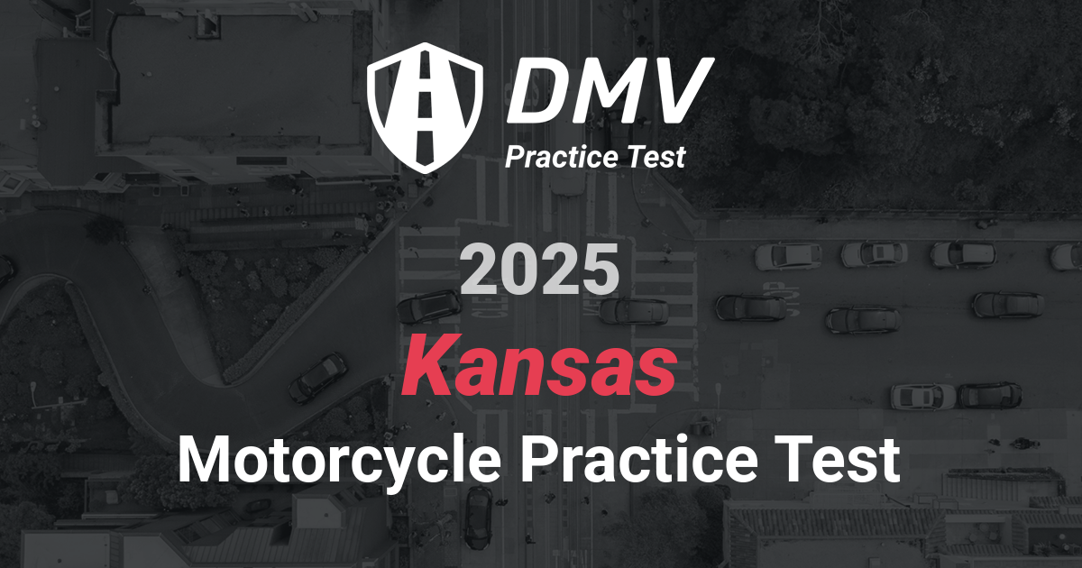 Ace your 2024 Kansas DMV Written Test - Motorcycle