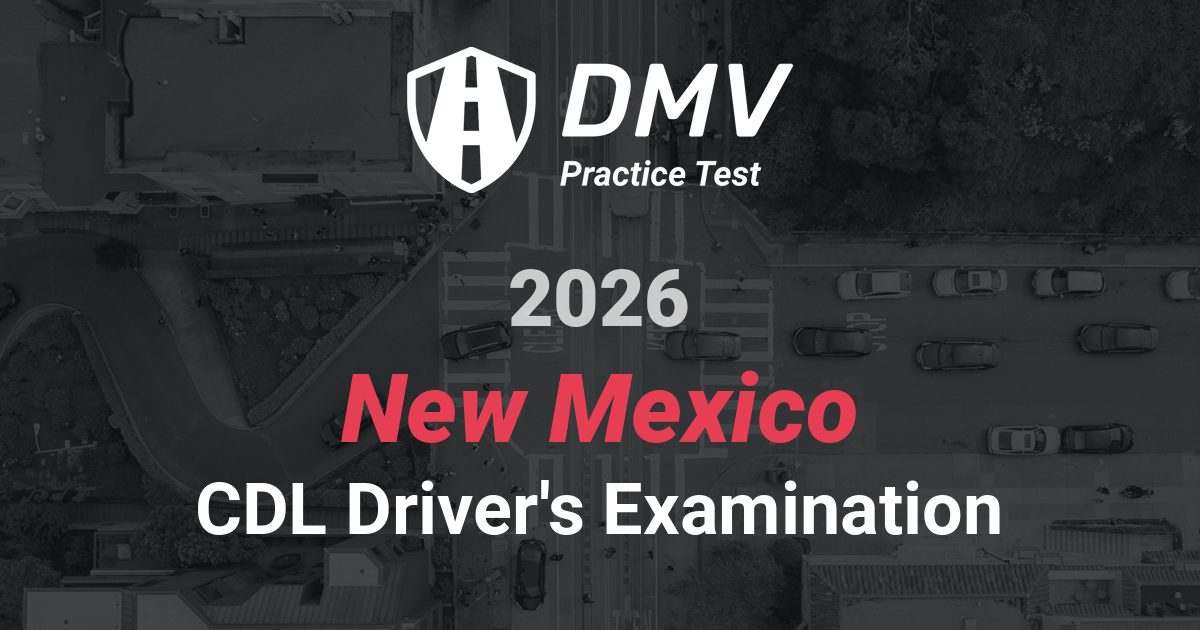 FREE CDL Combination Vehicle Test Online | Combination License NM 2025 #2