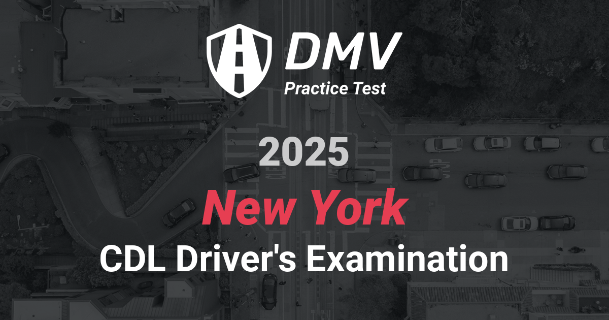 FREE CDL Class B License Test Online | CDL Class B Permit in NY 2025 #1