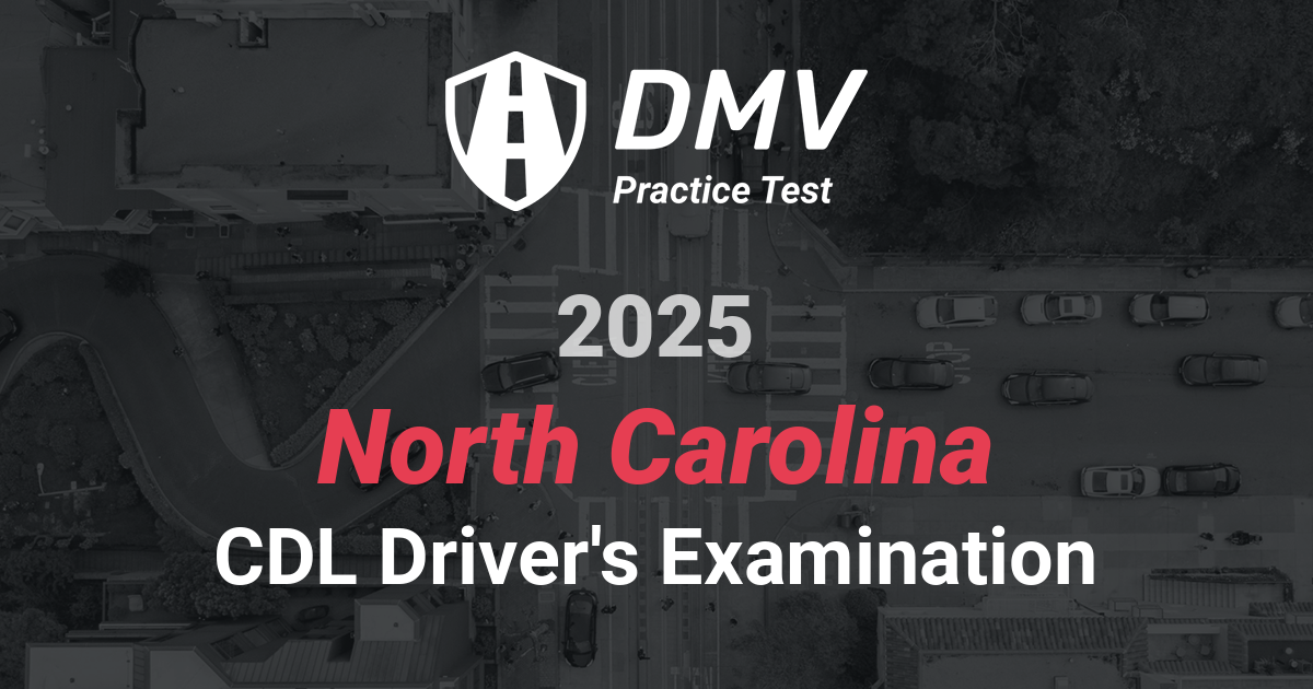 FREE CDL Class B License Test Online | CDL Class B Permit in NC 2025 #1