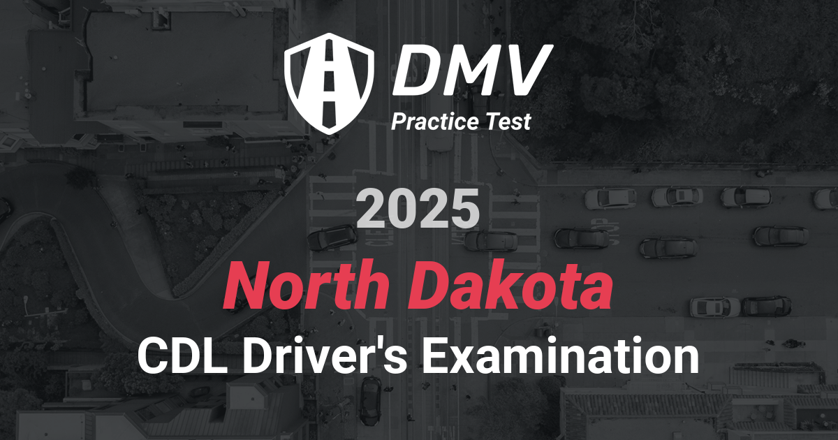 FREE CDL Class A License Test Online | CDL Class A Permit in ND 2025 #2