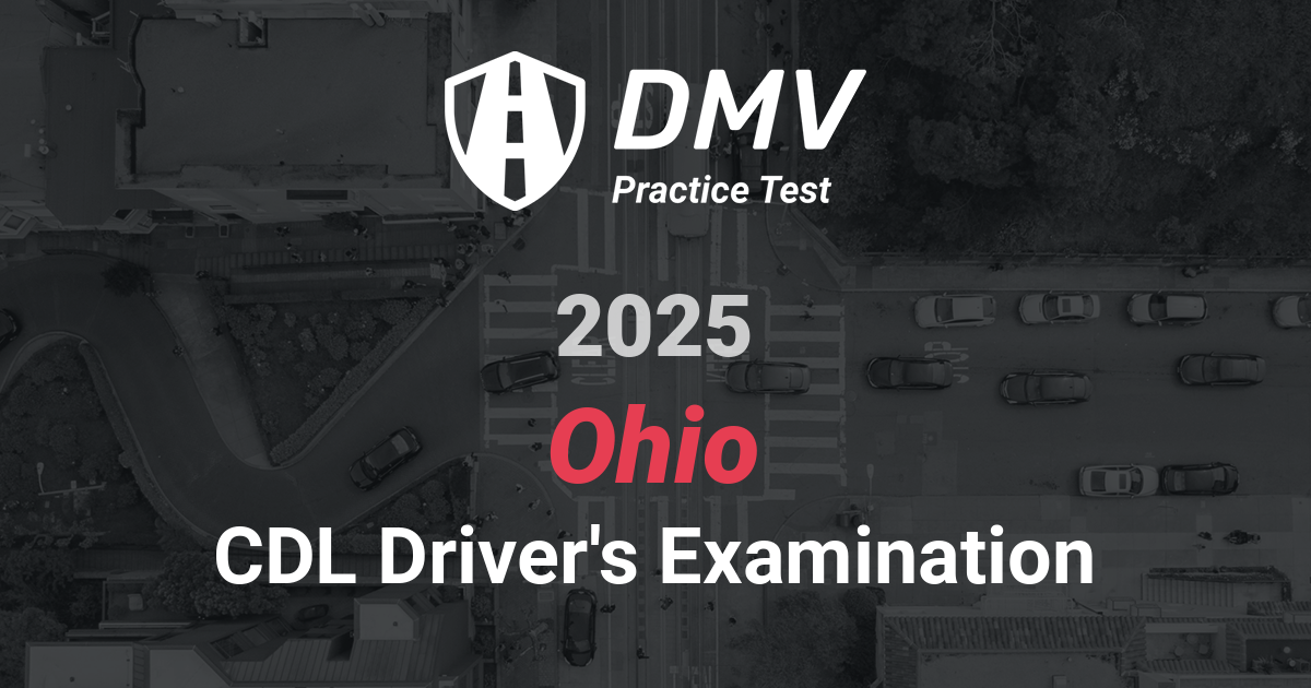 FREE CDL Class B License Test Online | CDL Class B Permit in OH 2025 #1
