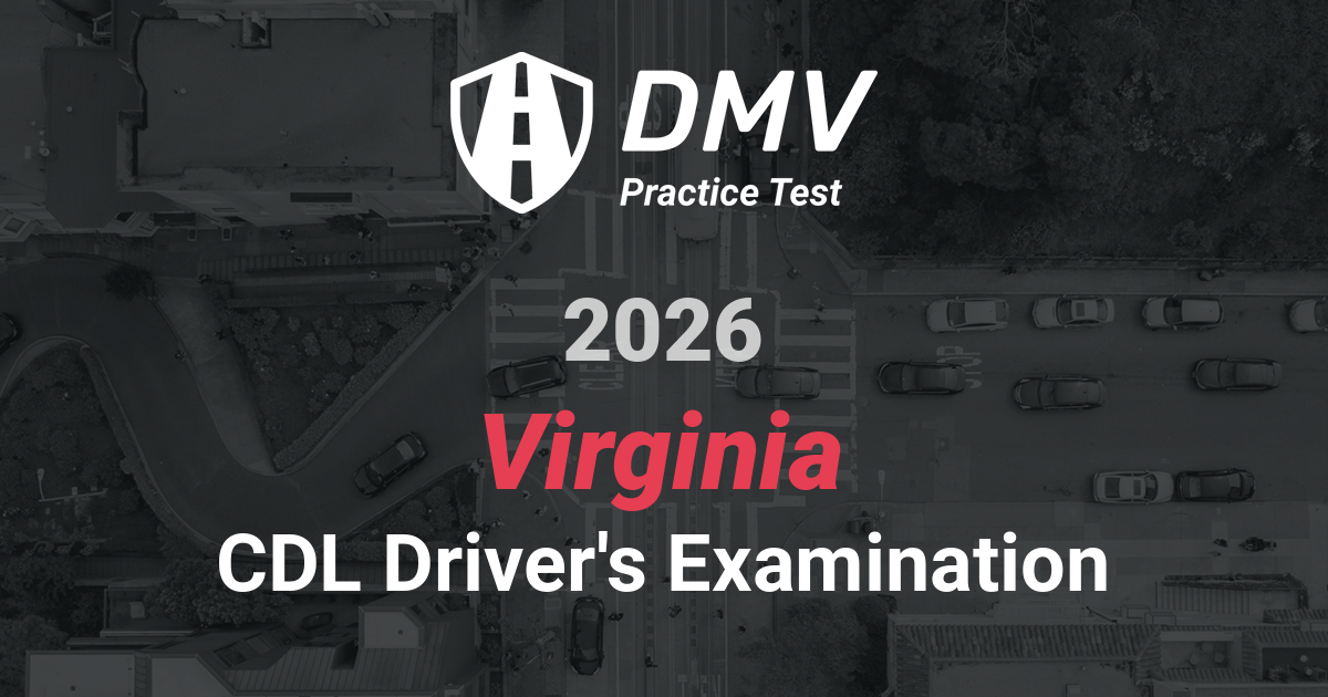 FREE CDL Class A License Test Online | CDL Class A Permit in VA 2026 #1